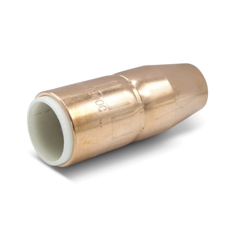 Bernard® AccuLock™ S Nozzle, Large, 5/8" Bore, Flush, Copper | MillerWelds