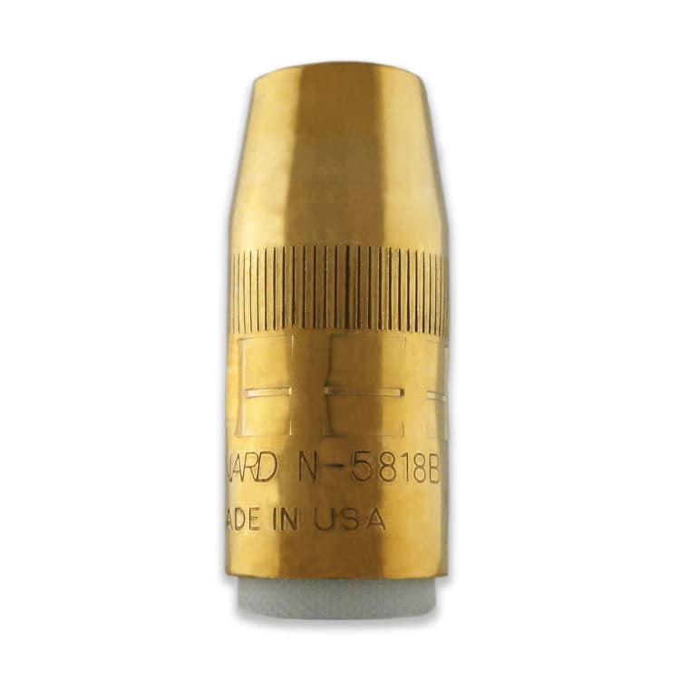 Bernard® Centerfire™ Nozzle, Large, 5/8" Bore, 1/8" Recess, Brass ...