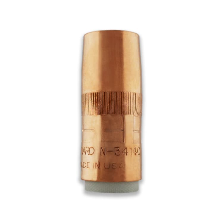 Bernard® Centerfire™ Nozzle, Large, 3/4" Bore, 1/4" Recess, Copper ...