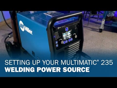 Multimatic® 235 w/ EZ-Latch™ Dual Cylinder Running Gear and TIG Kit ...